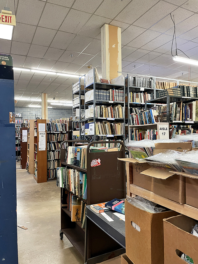 Aisles 15, 16, 17 &ndash; and honestly, you'll lose count long before you run out of shelves to explore here.