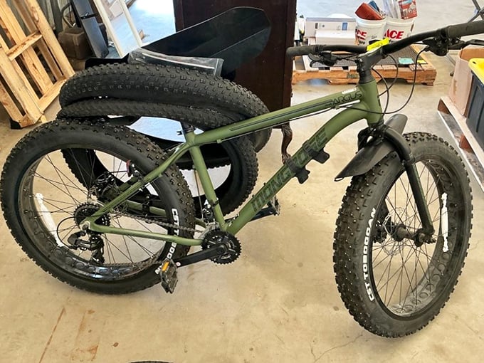 This rugged fat-tire bike isn't just transportation&mdash;it's an adventure waiting to happen. Someone's about to score the two-wheeled equivalent of finding money in old jeans.