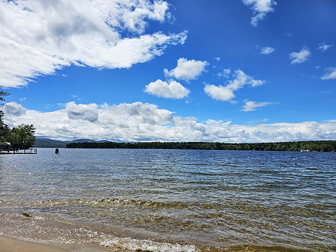 The kind of lakeside view that makes you wonder why you ever thought city living was a good idea.