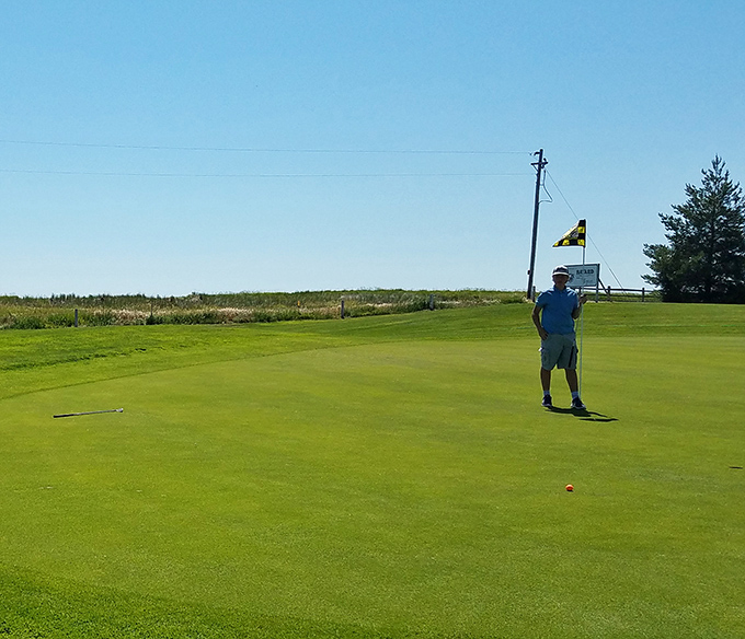 At Chimney Rock Golf Course, even a bogey feels like a birdie when you're putting with panoramic prairie views that would make any nature photographer jealous.