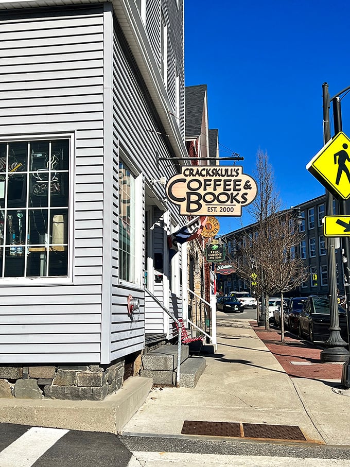 Crackskull's Coffee & Books offers that perfect small-town trifecta: caffeine, literature, and the chance to eavesdrop on conversations more entertaining than anything on Netflix.