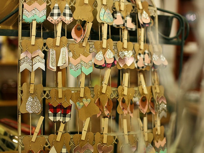 Handcrafted earrings that prove good things come in small packages. Each pair tells a different story—from boho chic to glittery glam.