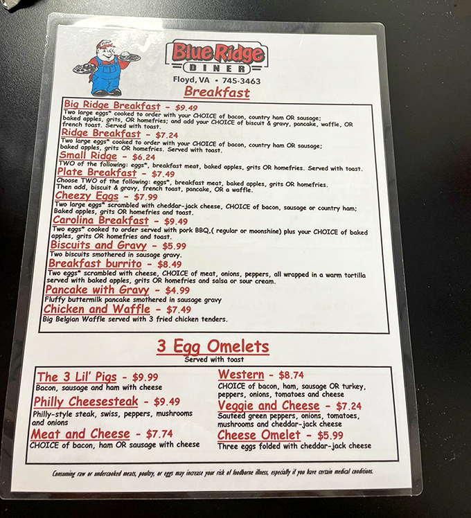 This menu isn't trying to reinvent breakfast&mdash;it's perfecting it. The "3 Lil' Pigs" omelet proves that sometimes more is exactly what you need.