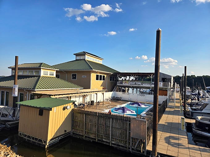 Where boats meet brews and river views. The Grafton marina offers a perfect blend of nautical charm and riverside relaxation for water lovers.