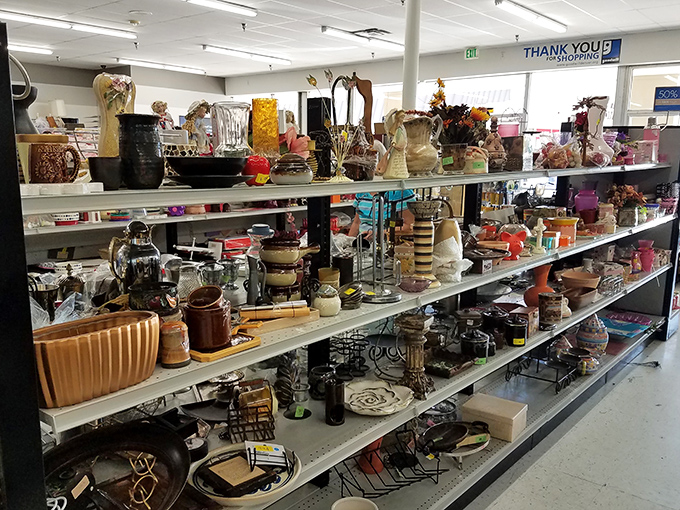 One person's decorative excess becomes your living room's centerpiece&mdash;eclectic charm never looked so affordable or intriguing.