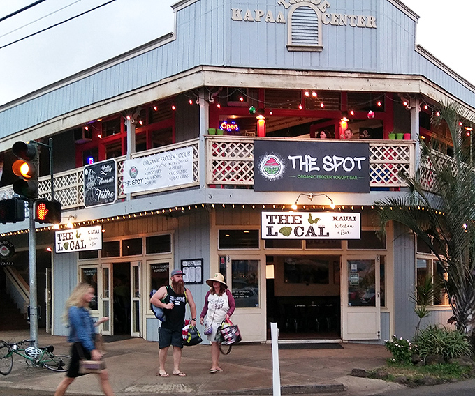 The Kapaa Trade Center doesn't just house businesses &ndash; it's where locals and visitors perform the time-honored ritual of "deciding where to eat" for upwards of 45 minutes.