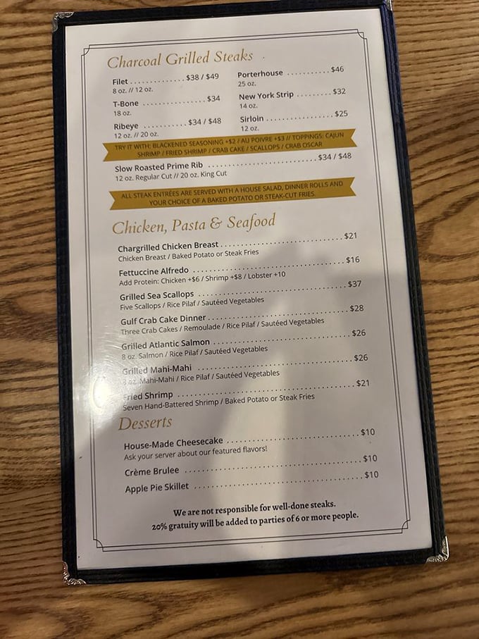 A menu that gets straight to the point&mdash;like a love letter written specifically to your appetite.