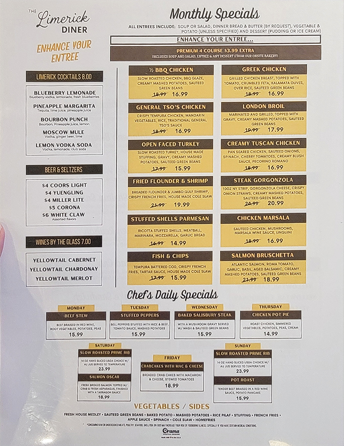 The menu reads like a comfort food love letter&mdash;from General Tso's Chicken to Slow Roasted Prime Rib, there's culinary joy for everyone.