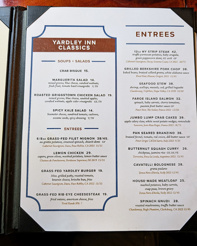 A menu that reads like a love letter to local ingredients&mdash;each dish promising its own delicious story waiting to be told.