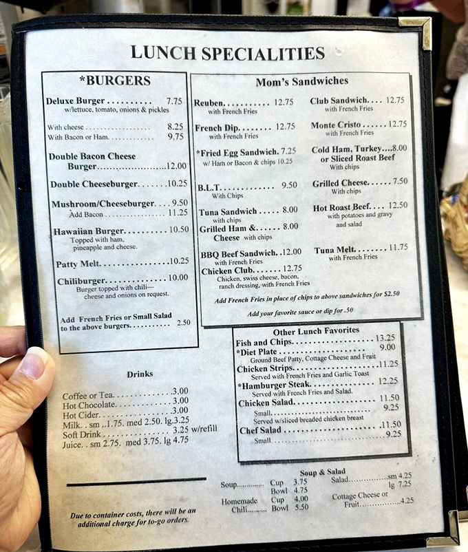 A menu that doesn't need fancy fonts or foodie buzzwords &ndash; just honest offerings that have kept locals coming back for generations.