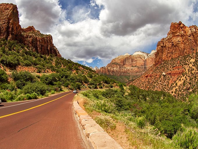 The road beckons like a ribbon of possibility. Around each bend, the landscape shifts from magnificent to "Is this even real?"