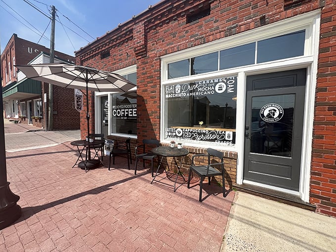 The Red Eyed Rooster Coffee Shop offers the perfect excuse to linger in town&mdash;because mountain air and caffeine are nature's perfect pairing.