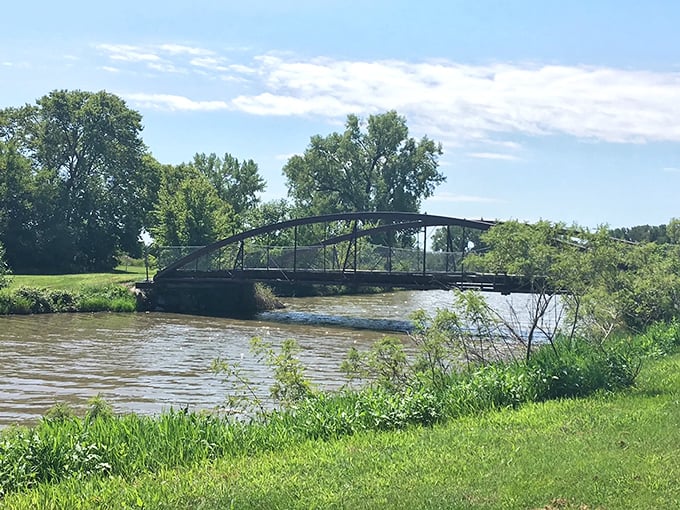 This picturesque bridge over the Republican River offers both practical crossing and Instagram-worthy moments for nature lovers and photographers alike.