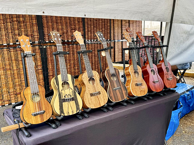 These handcrafted ukuleles aren't just instruments&mdash;they're portable pieces of Hawaii waiting to turn your mainland living room into a sunset serenade.