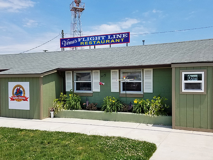 Verna's Flight Line Restaurant serves up hearty portions in a no-frills setting. The kind of place where breakfast specials come with a side of friendly conversation.