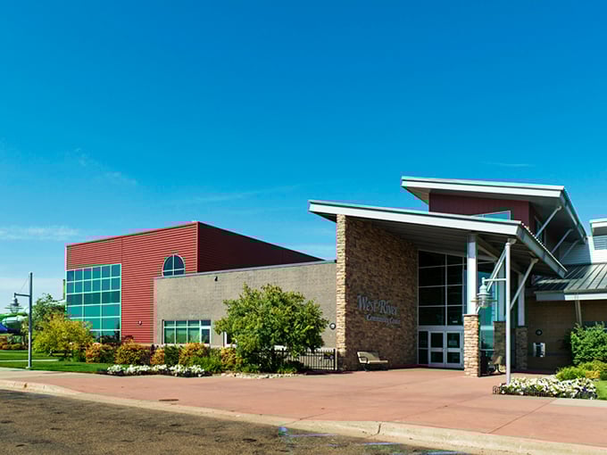 The West River Community Center's modern architecture proves North Dakota knows the difference between "middle of nowhere" and "somewhere worth being."
