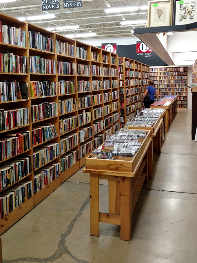 The book section rivals small-town libraries, offering literary journeys for pocket change. Bibliophiles, consider yourselves warned.