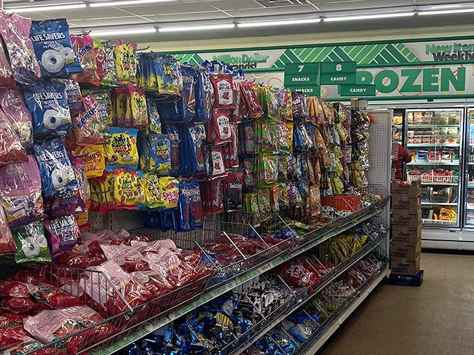 Snack heaven awaits! Where else can you build a party spread with name-brand munchies without needing to check your bank balance first?