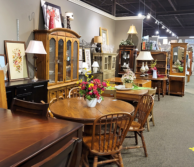 Dining sets that have hosted thousands of family dinners await their next chapter. That oak table has stories to tell&mdash;and more to collect.