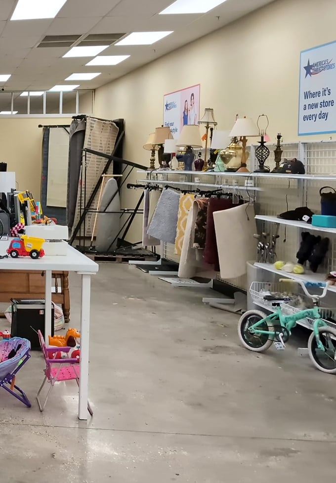 Treasure island for home decorators! From vintage-inspired lamps to children's bikes, this aisle promises to transform your "Pinterest fails" into "where did you find that?" conversations.