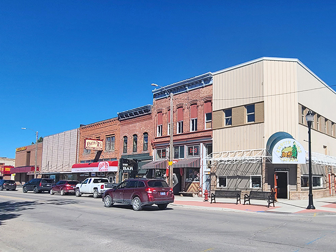 Main Street Dillon offers that perfect small-town vibe where pickup trucks outnumber sedans and nobody's in too much of a hurry to wave hello.