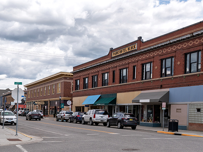 The Park Hotel Block stands as a brick-and-mortar reminder that Livingston was stylish long before style was invented.