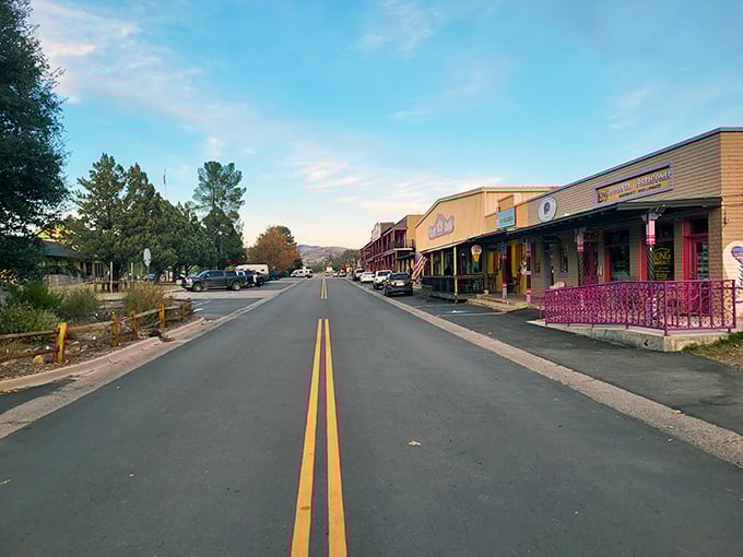 Patagonia's main drag offers the rare opportunity to stand in the middle of the road for a photo without becoming roadkill &ndash; try that in Phoenix!
