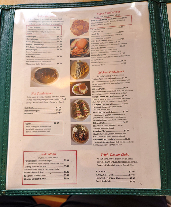 This menu isn't just a list of options&mdash;it's a roadmap to happiness. Choose your adventure wisely, fellow food explorers.