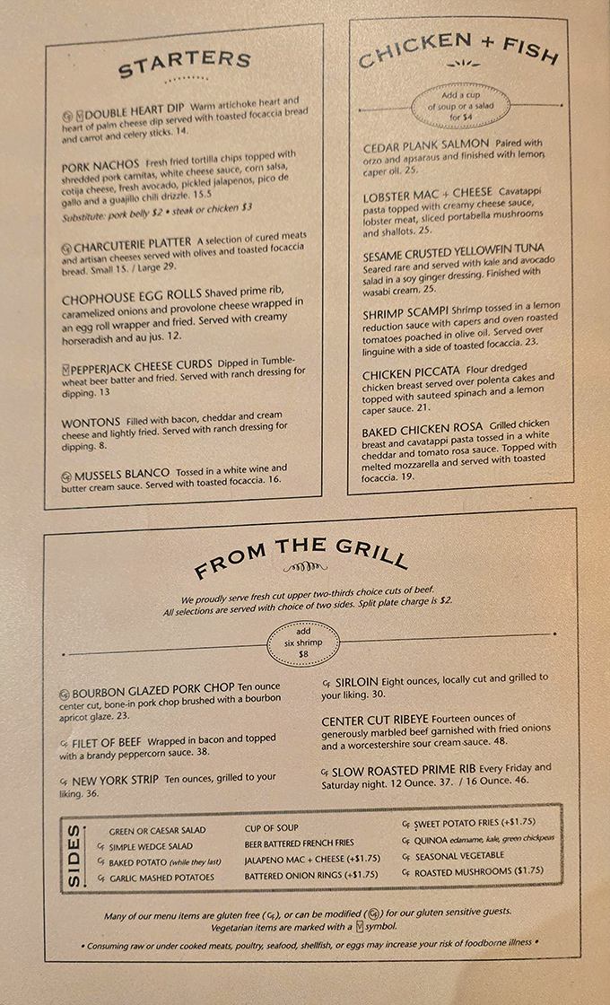 This isn't just a menu &ndash; it's a roadmap to happiness. Each description is a promise of flavors worth crossing state lines for.