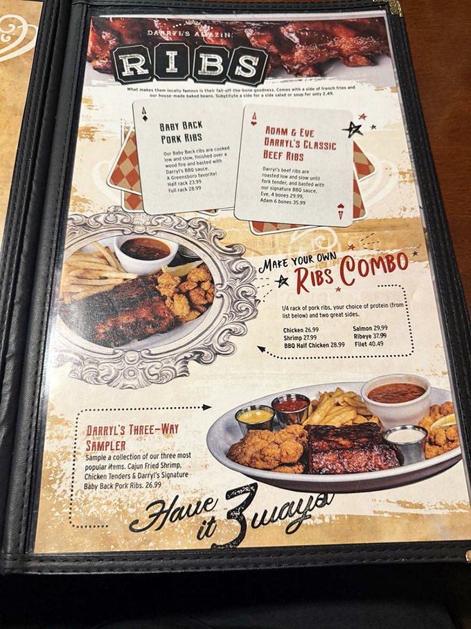 The menu at Darryl's doesn't just list food&mdash;it presents a deck of delicious possibilities. Go ahead, pick a card, any card&mdash;they're all winners.