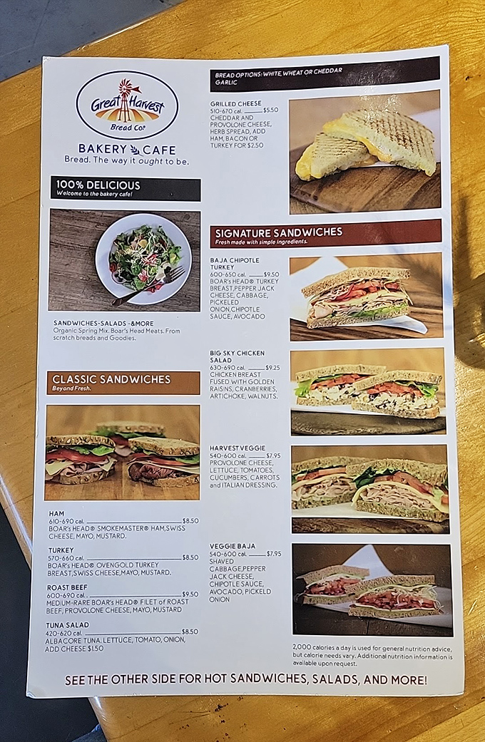 A menu that makes decision-making harder than choosing what to watch on Netflix. Each option sounds like the protagonist in its own delicious story.