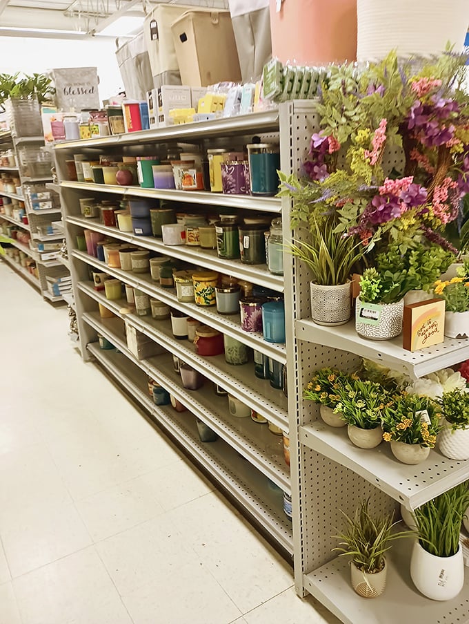 Who knew artificial greenery could look this convincing? These faux plants offer eternal spring without the need for that pesky watering routine.