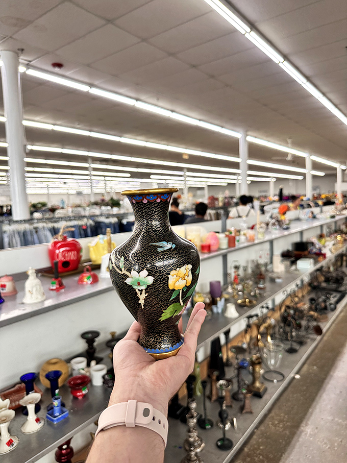 This delicate cloisonn&eacute; vase proves someone's grandmother had exquisite taste and now you can too for a fraction of the original cost.