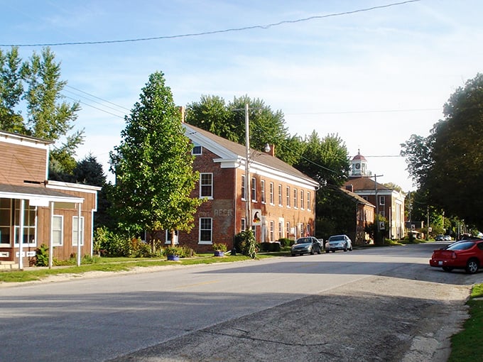 Swedish settlers built this courthouse to last forever, and boy, did they succeed beautifully.