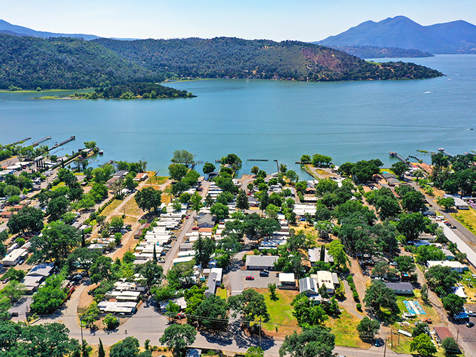 Clearlake offers affordable waterfront living with stunning views of California's largest natural freshwater lake, perfect for both retirees and visitors who want a break from the city's hustle and bustle.
