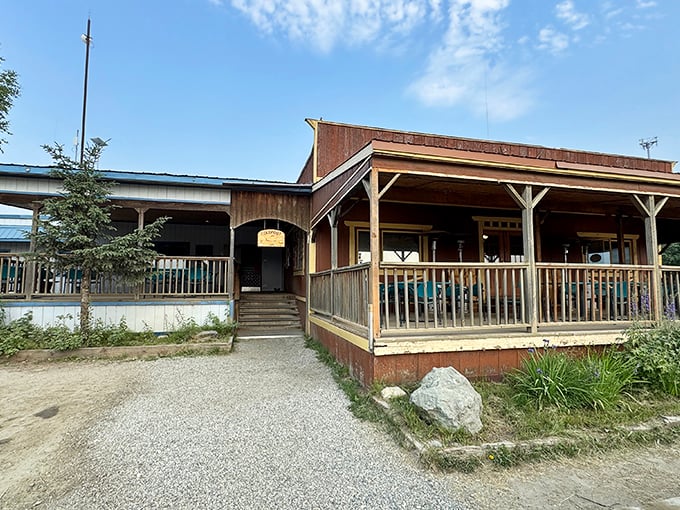 When truckers brave the Dalton Highway stop here, you know the coffee's hot and the food's real.