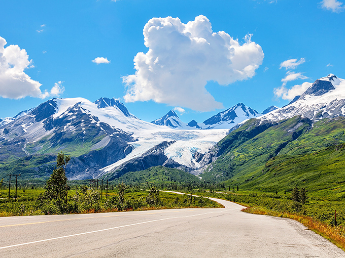 Delta Junction's breathtaking landscape &ndash; where the Alaska Range provides a daily show more impressive than anything on Netflix.