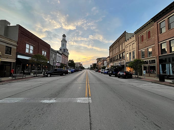 Greenville's courthouse stands proud as a town centerpiece, surrounded by the kind of community spirit that built America.