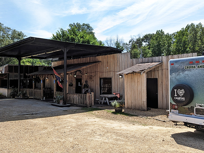 Shivers Creek at dusk &ndash; where the only thing more satisfying than the catfish is knowing you've found a local treasure.