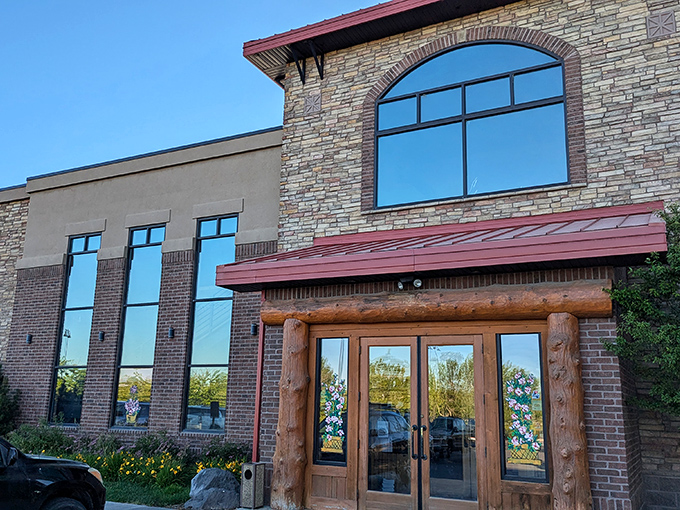 Stockman's impressive stone facade hints at the hearty, high-quality meals waiting inside this Idaho Falls gem.