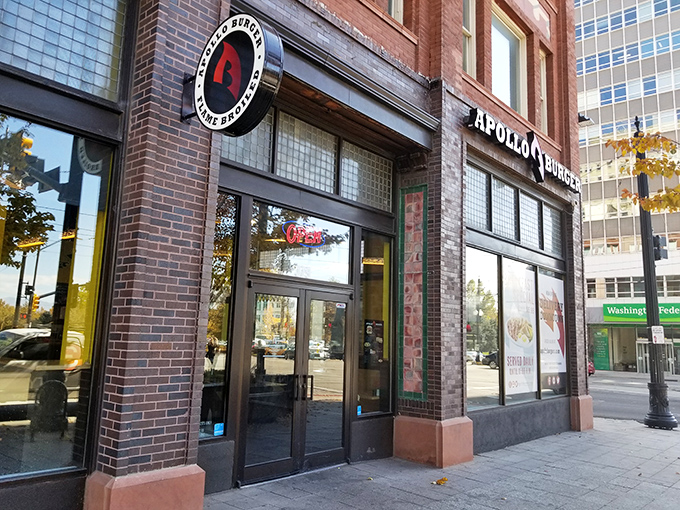 Step through these doors and enter burger nirvana &ndash; Apollo's downtown location blends urban cool with meaty tradition.