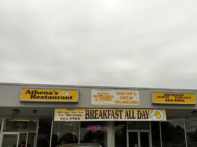 No-nonsense exterior, extraordinary breakfast inside &ndash; Athena's is where locals go when they want the real deal.