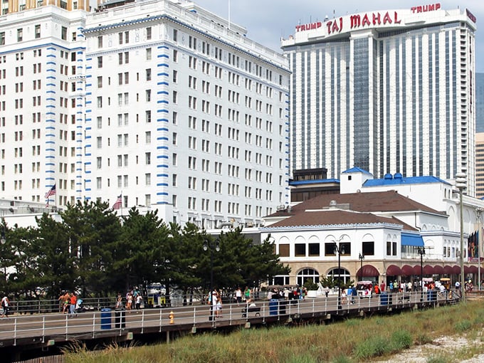 The iconic boardwalk offers miles of free ocean views and people-watching opportunities for residents on any budget.