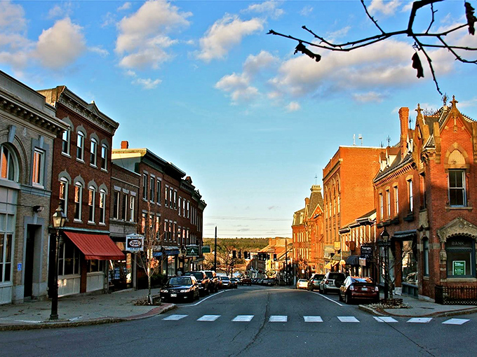 The kind of Main Street where you might find yourself chatting with a shopkeeper for an hour about absolutely nothing important.