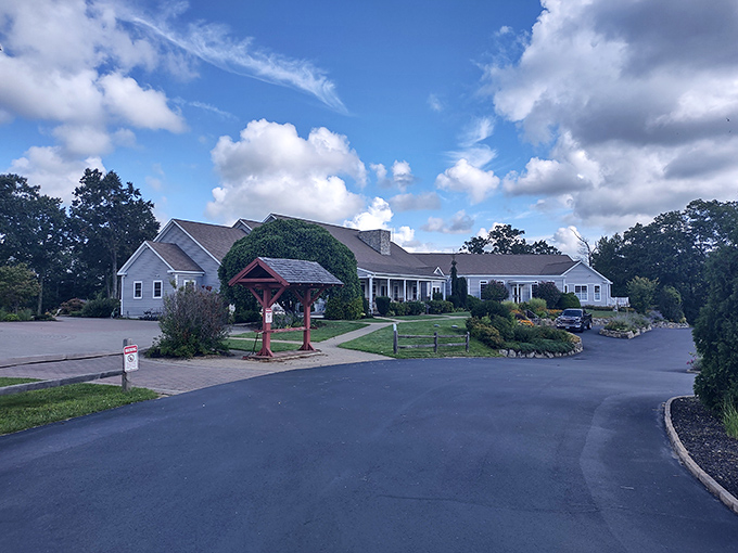 This welcoming community center proves that good architecture never goes out of style or loses charm.