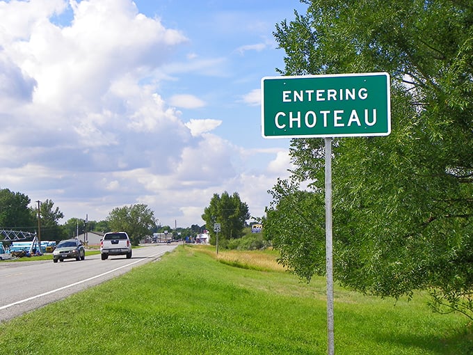 "Entering Choteau" &ndash; three syllables that promise wide-open skies, friendly faces, and a pace of life that won't give you heartburn.