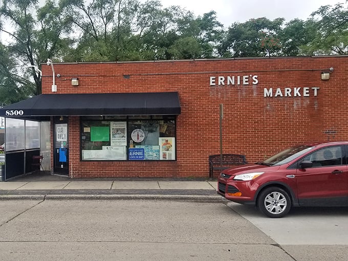 Don't judge a deli by its cover! This unassuming brick building houses Oak Park's legendary sandwich laboratory.