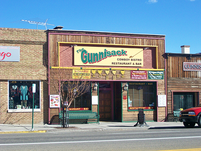 Gunnison's classic Western architecture whispers tales of simpler times when a dollar actually meant something substantial.