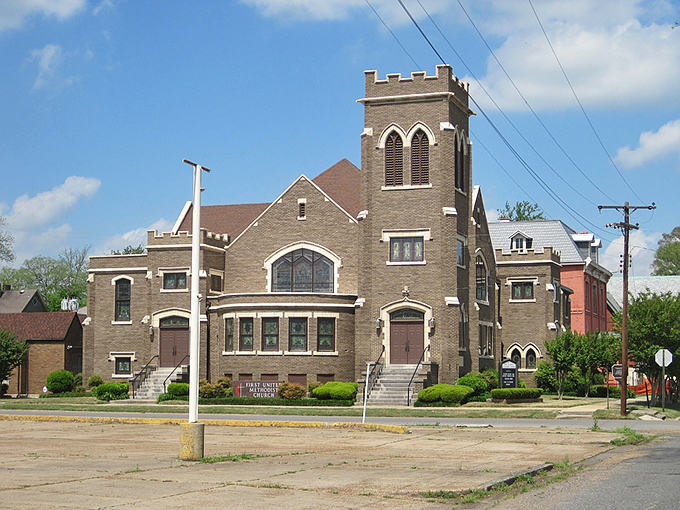 This stately church in Helena-West Helena offers architectural grandeur without the big-city admission price.