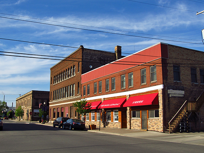 The heart of International Falls features practical charm and everyday essentials. Where neighbors still greet each other by name while running errands.